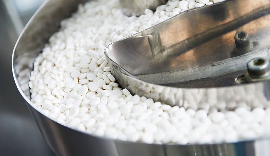 Dry Granulation Sizing Prior to Tableting