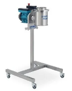 Industrial powder screening and de-agglomeration machine